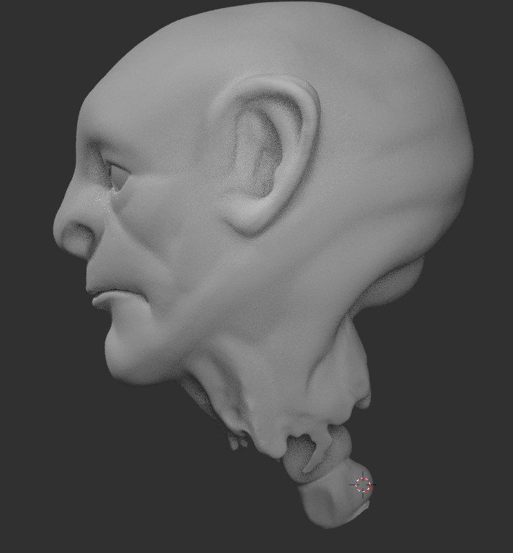 ArtStation - Alien mutant Head