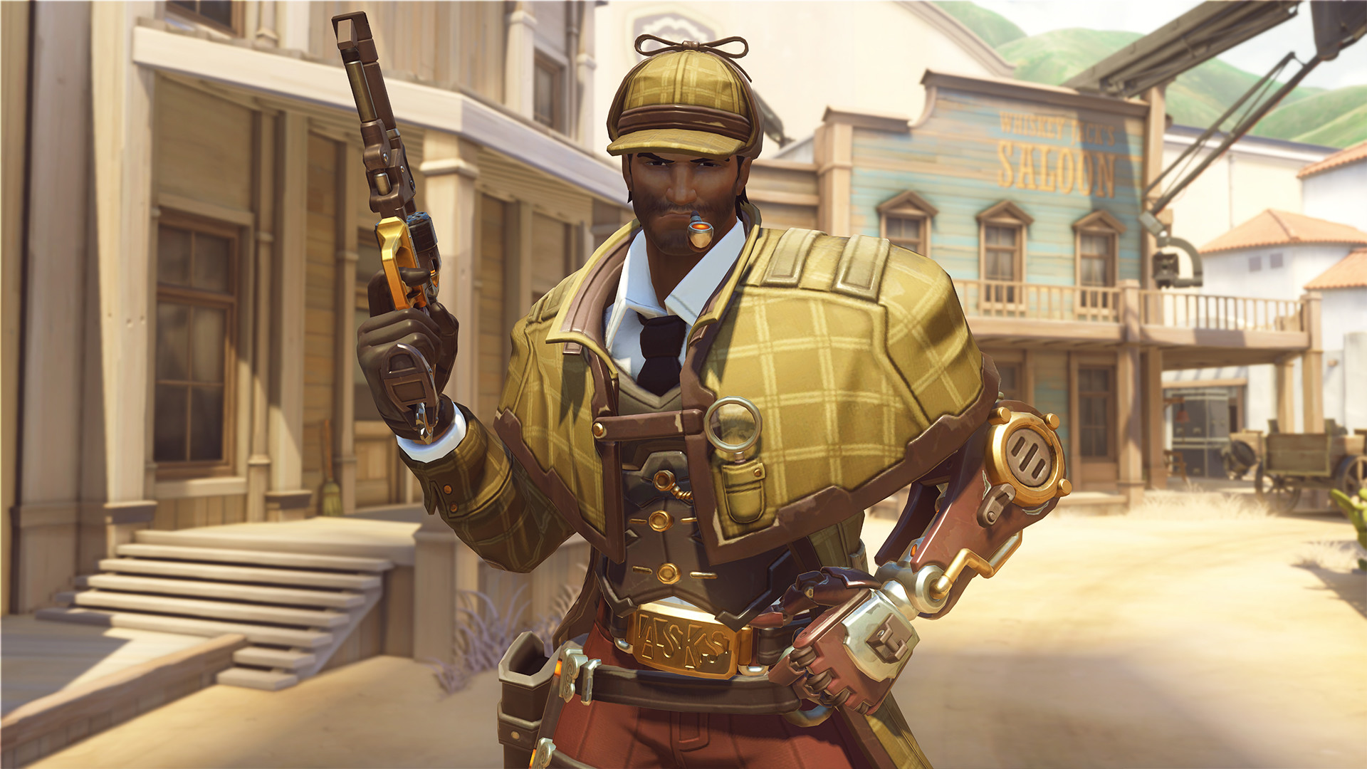 RABCAT GAME ART - OVERWATCH - McCree 'Sherlock' Character Skin