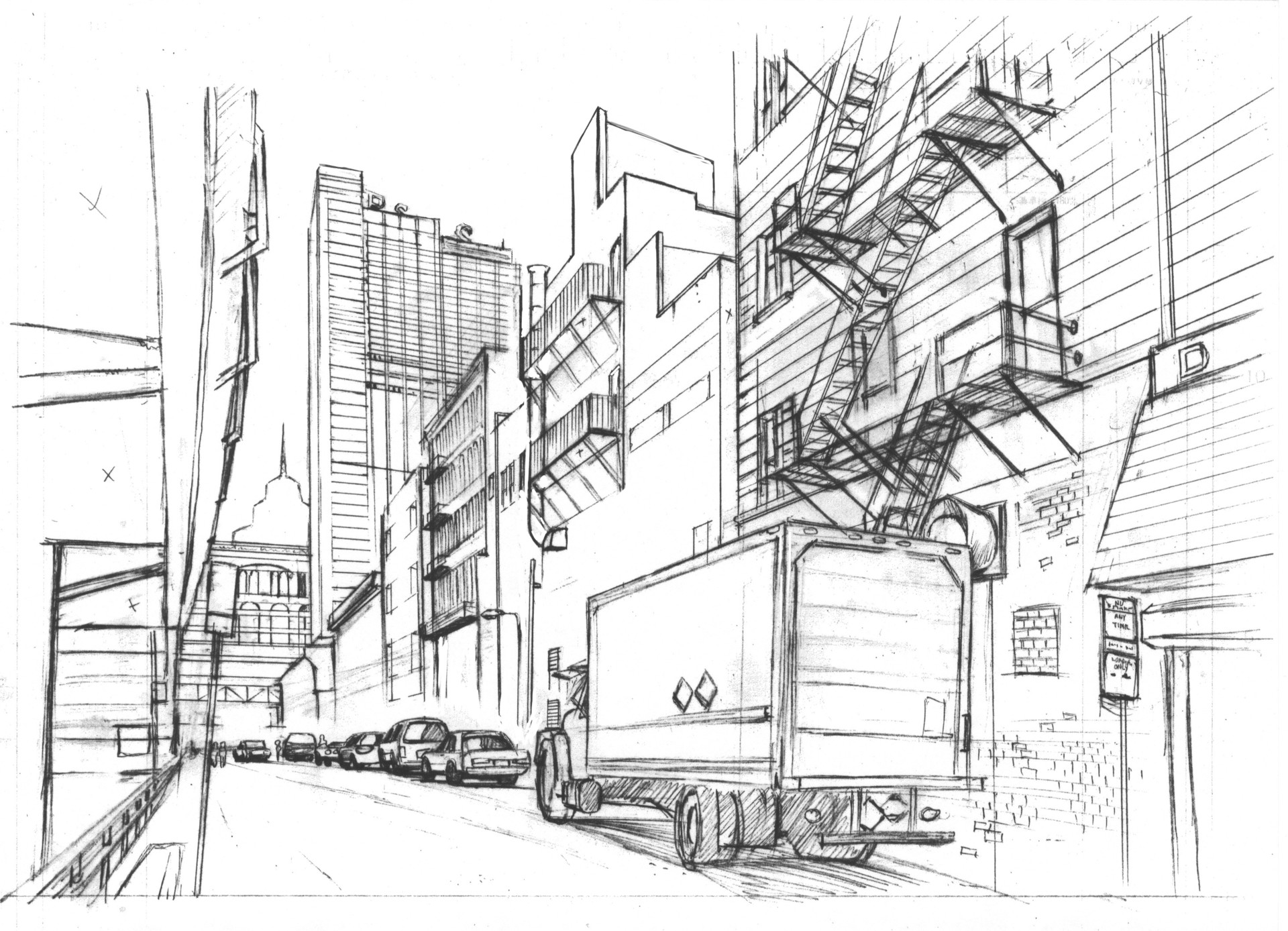 Michael Lindow - Pencil Background