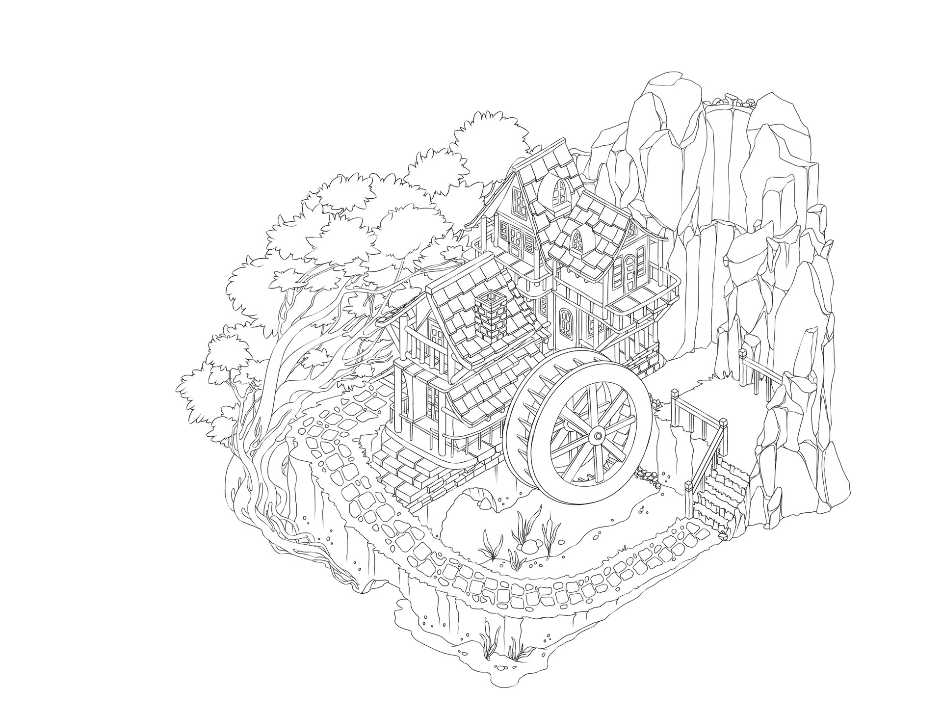 Yao Ran - Watermill process