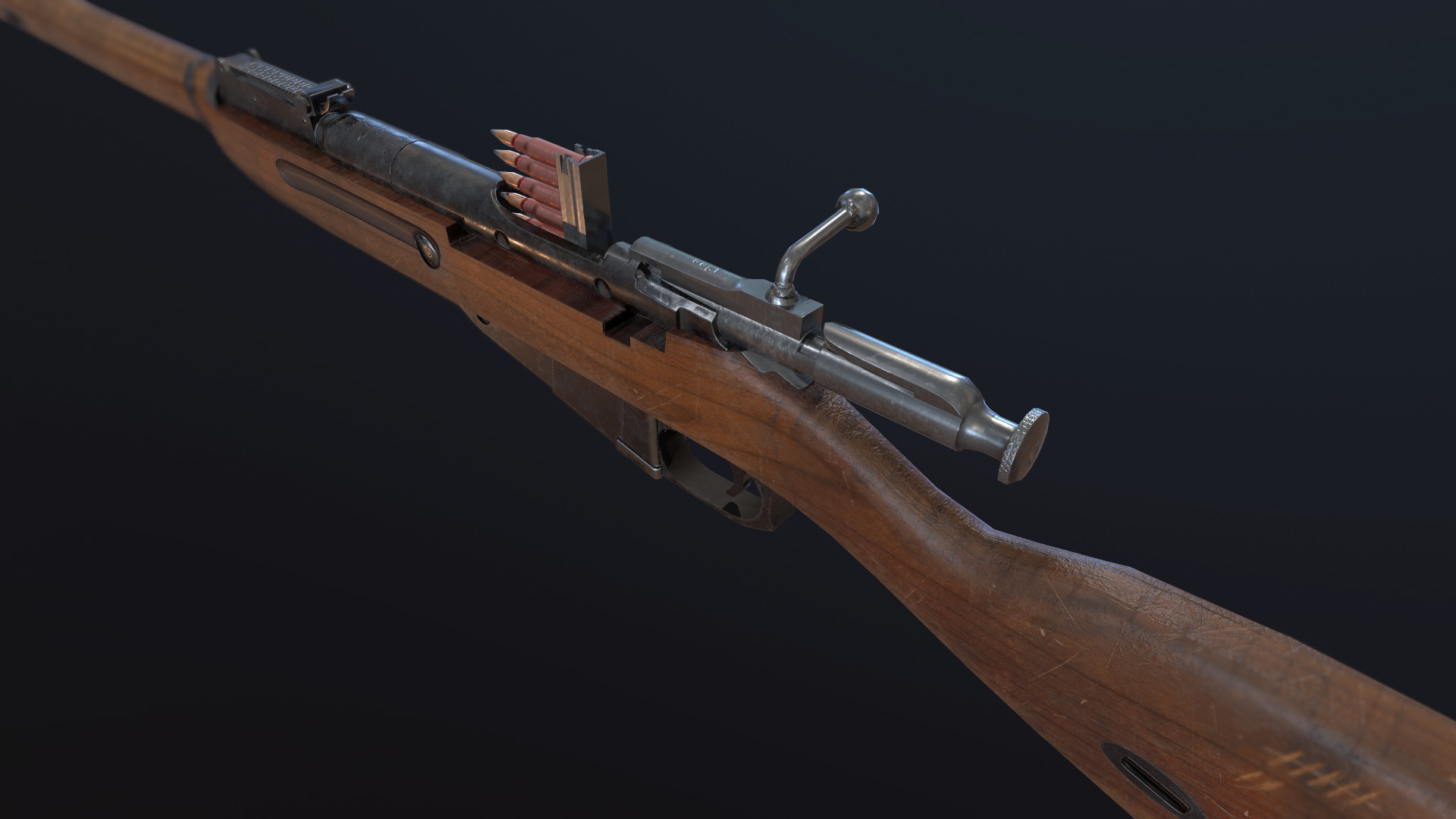 Nikolay Shokurov - Mosin's Nagant Rifle 1930