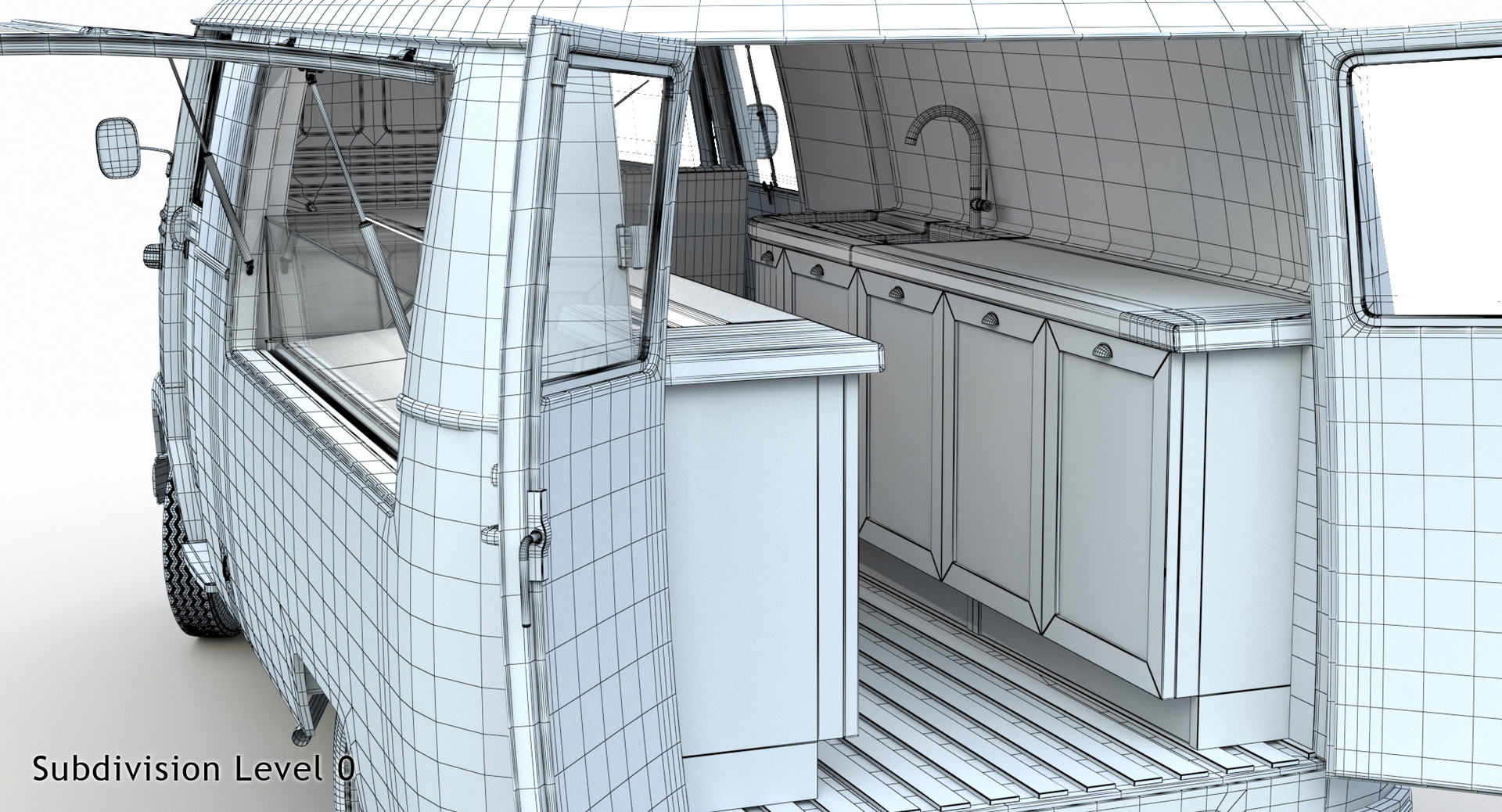 Triod Team - Mercedes Benz L319 Food Truck