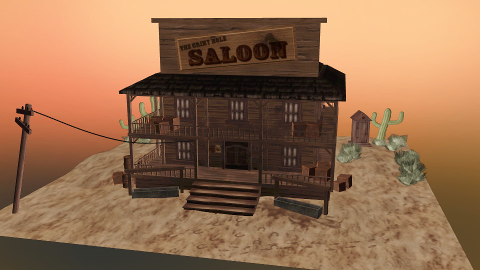 ArtStation - Saloon Project