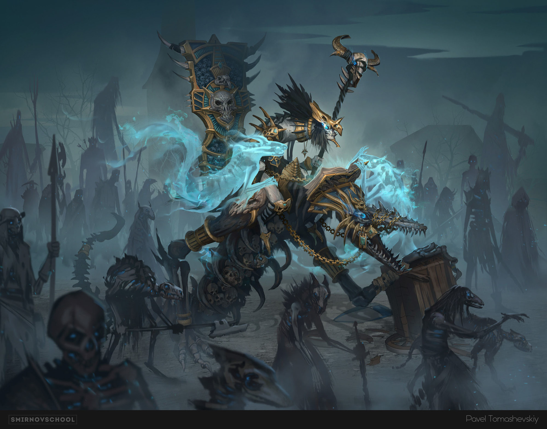 ArtStation - Lizardman Lich