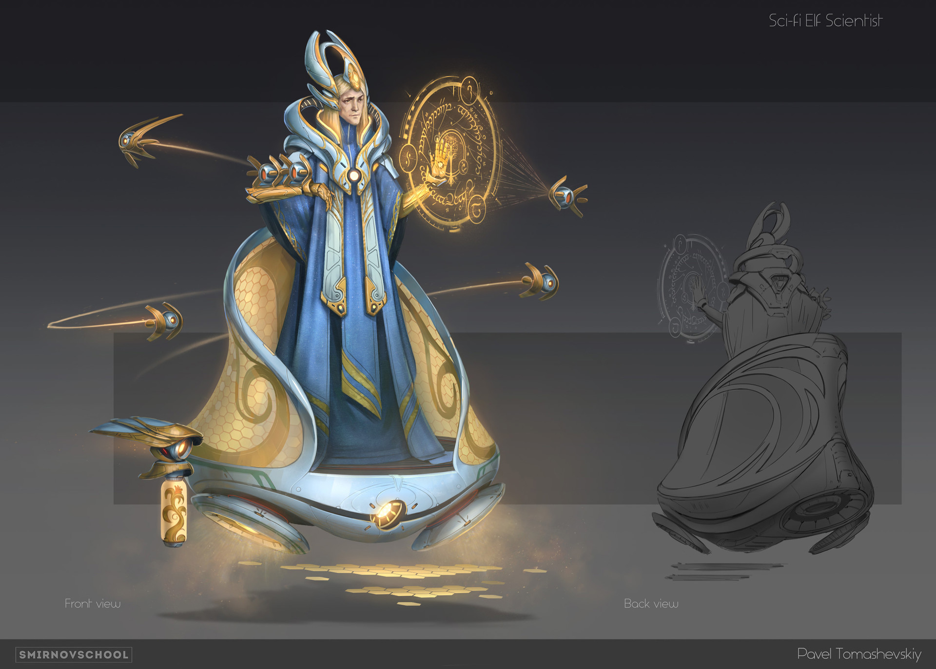 ArtStation - Elf scientist