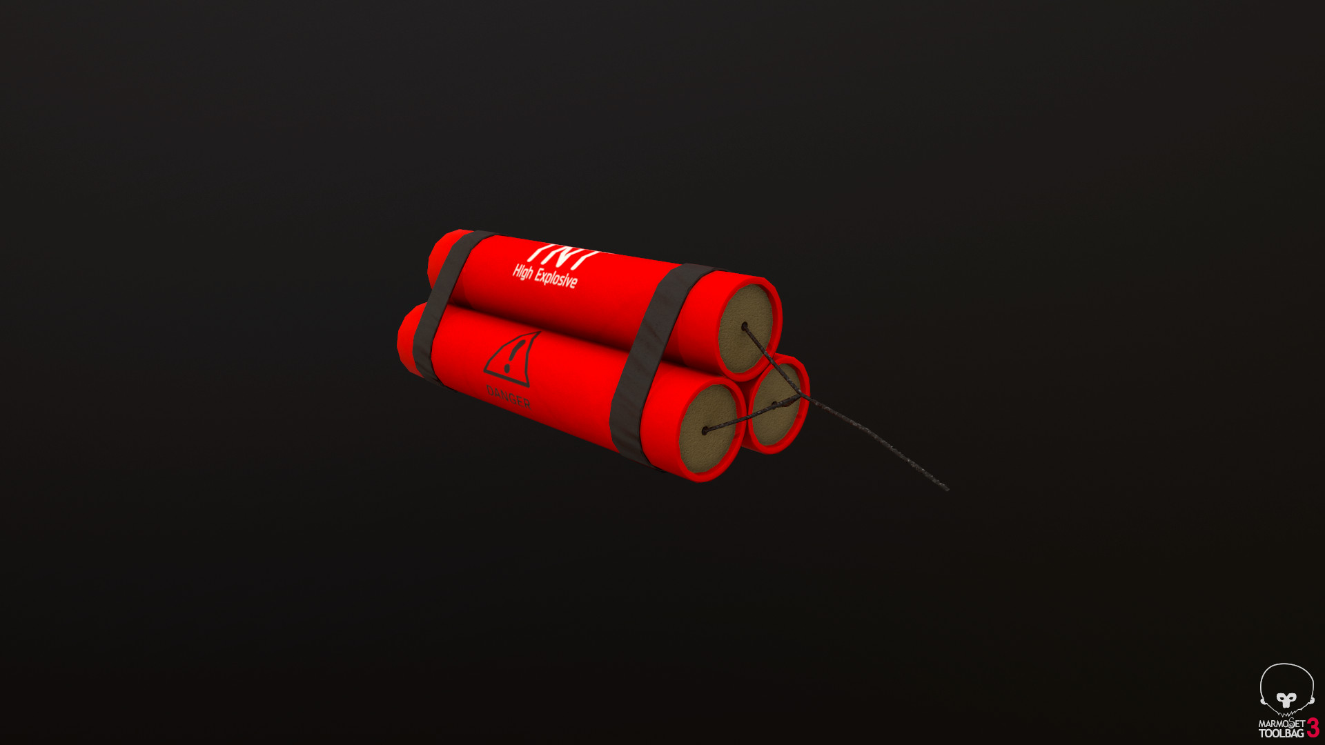 ArtStation - TNT | Game-Ready Low Poly Explosive