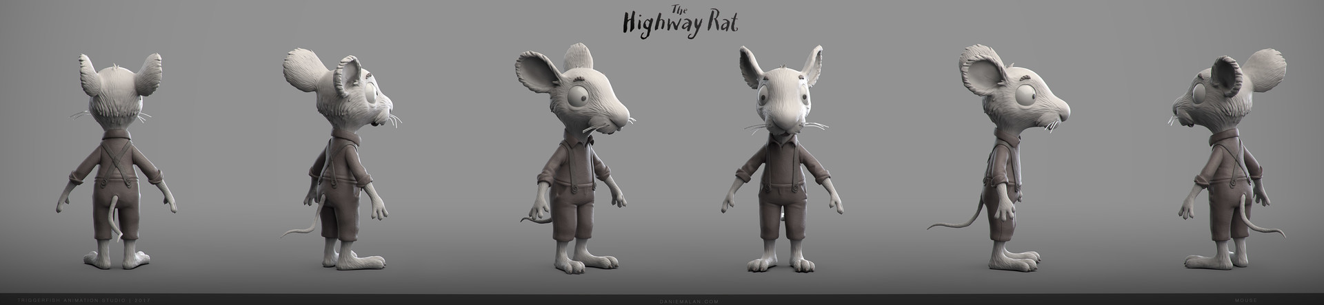 ArtStation - Highway Rat - Mouse Marquette