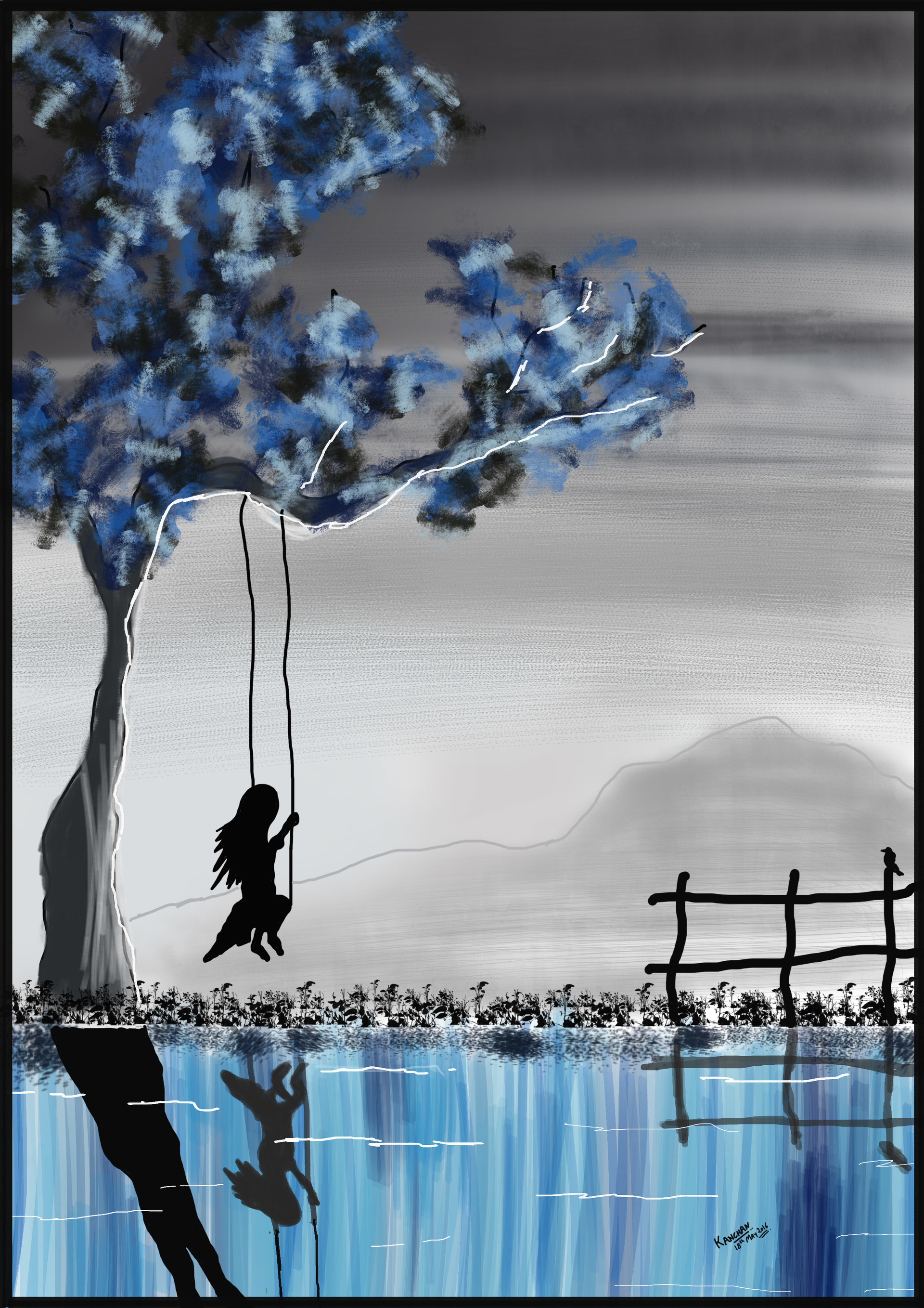 ArtStation - free hand drawing, Perspective