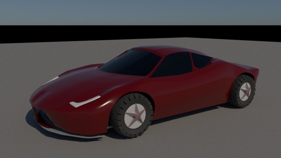 ArtStation - low poly car for game