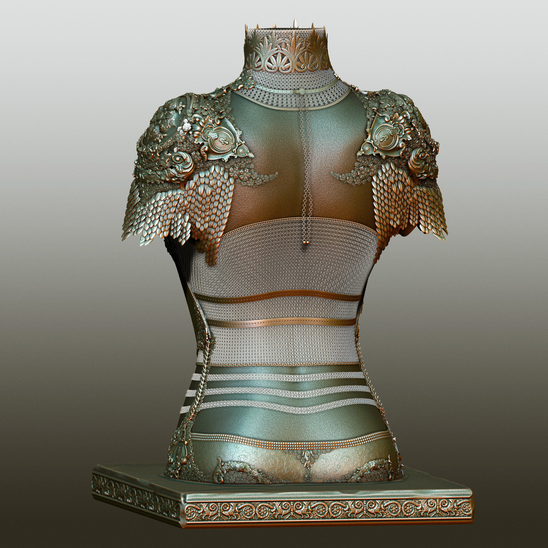 Alex Golden - Female Armor