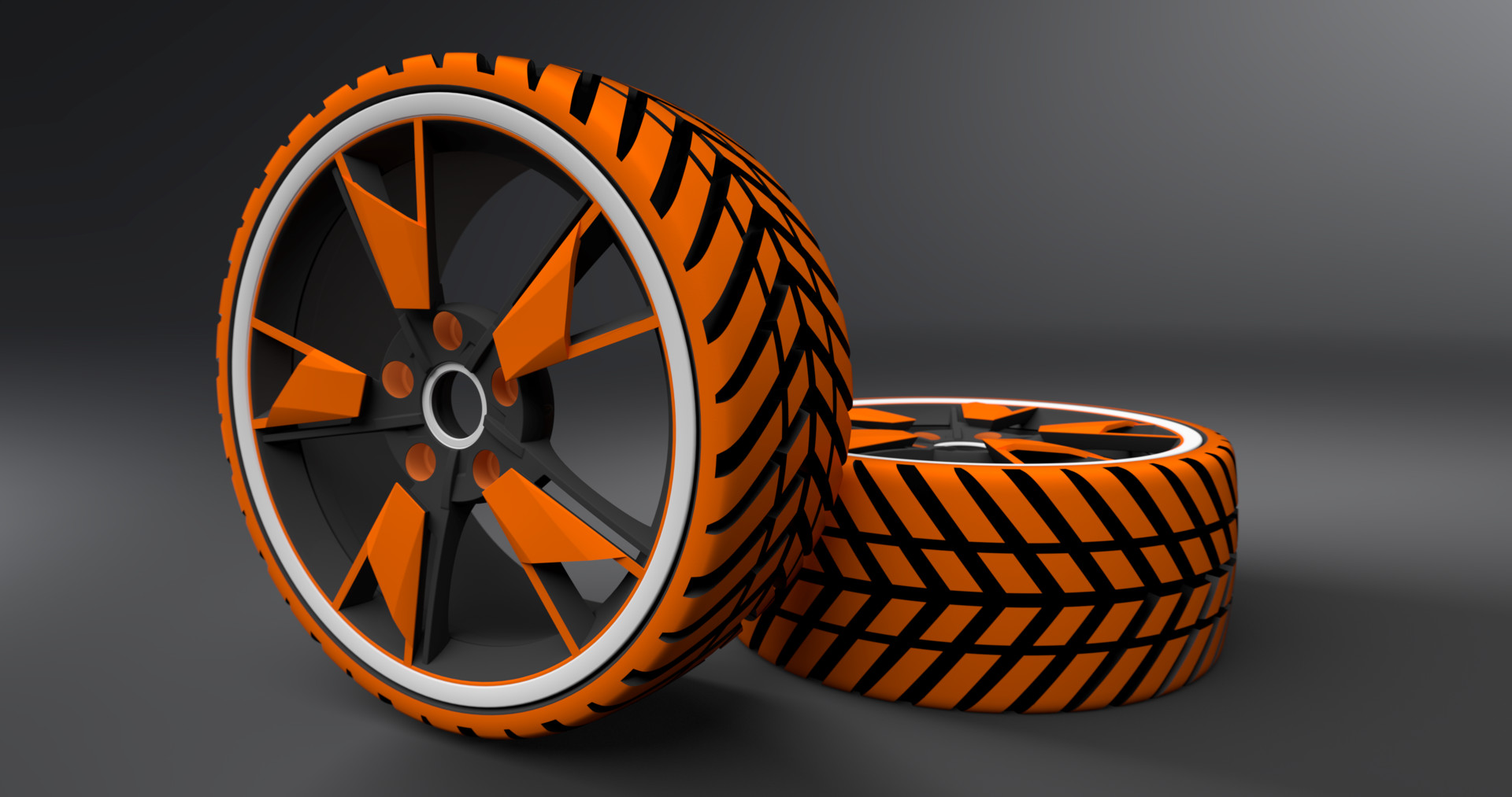 ArtStation - SUV - rim and tire