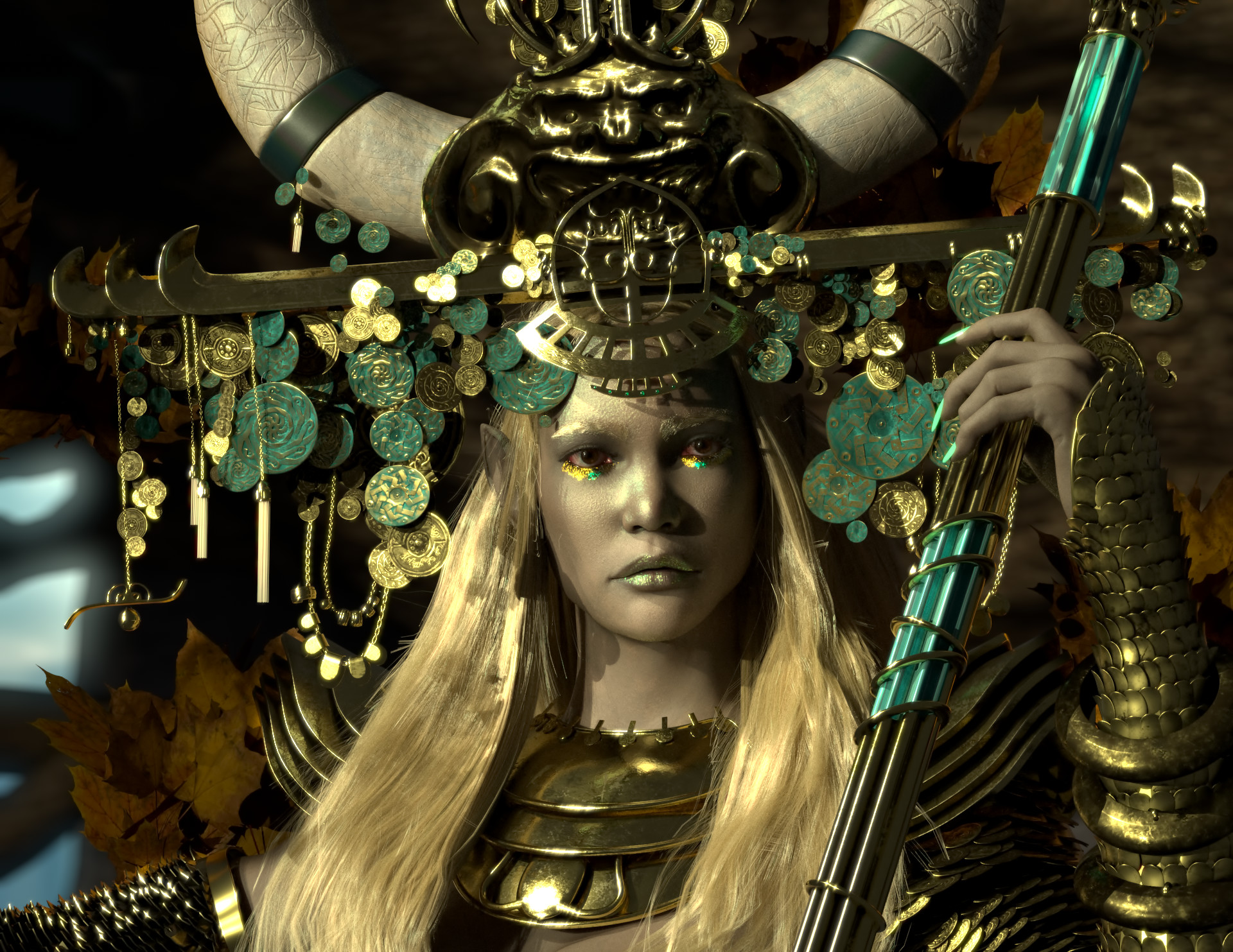 ArtStation - Elf Queen