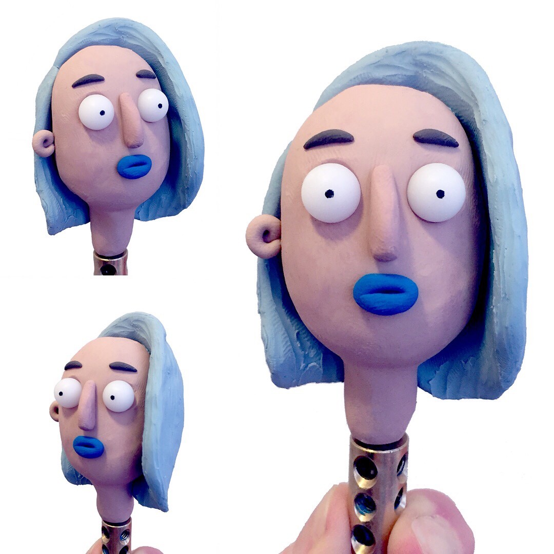 ArtStation - Female stop motion head