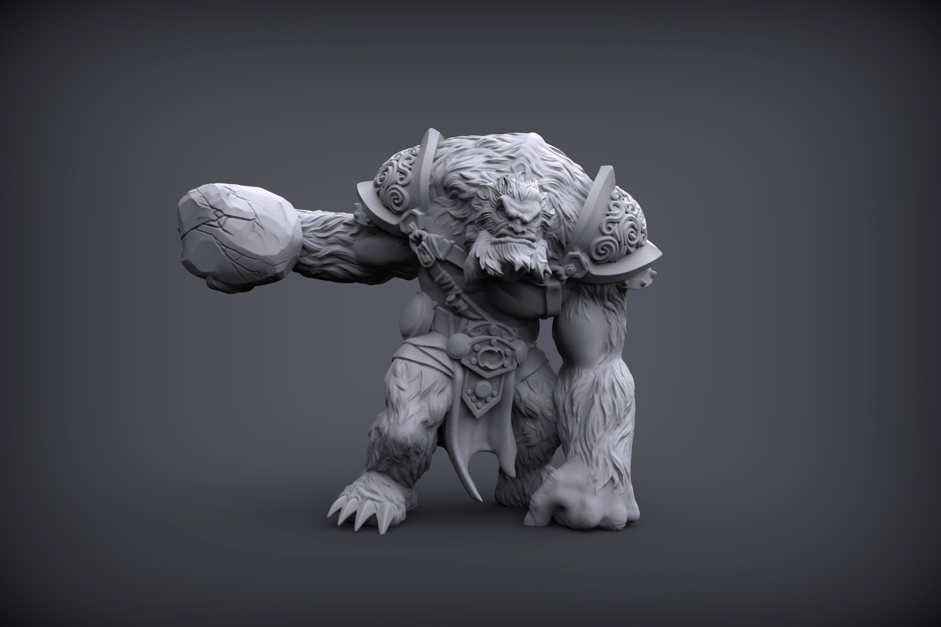 ArtStation - Troll_B_for 3d print