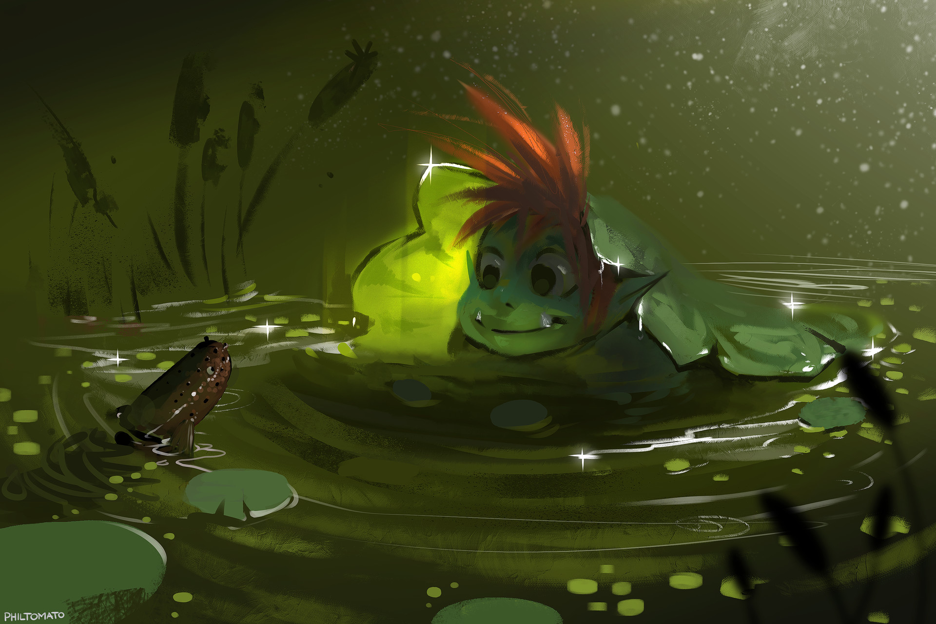 ArtStation - Baby Blanka