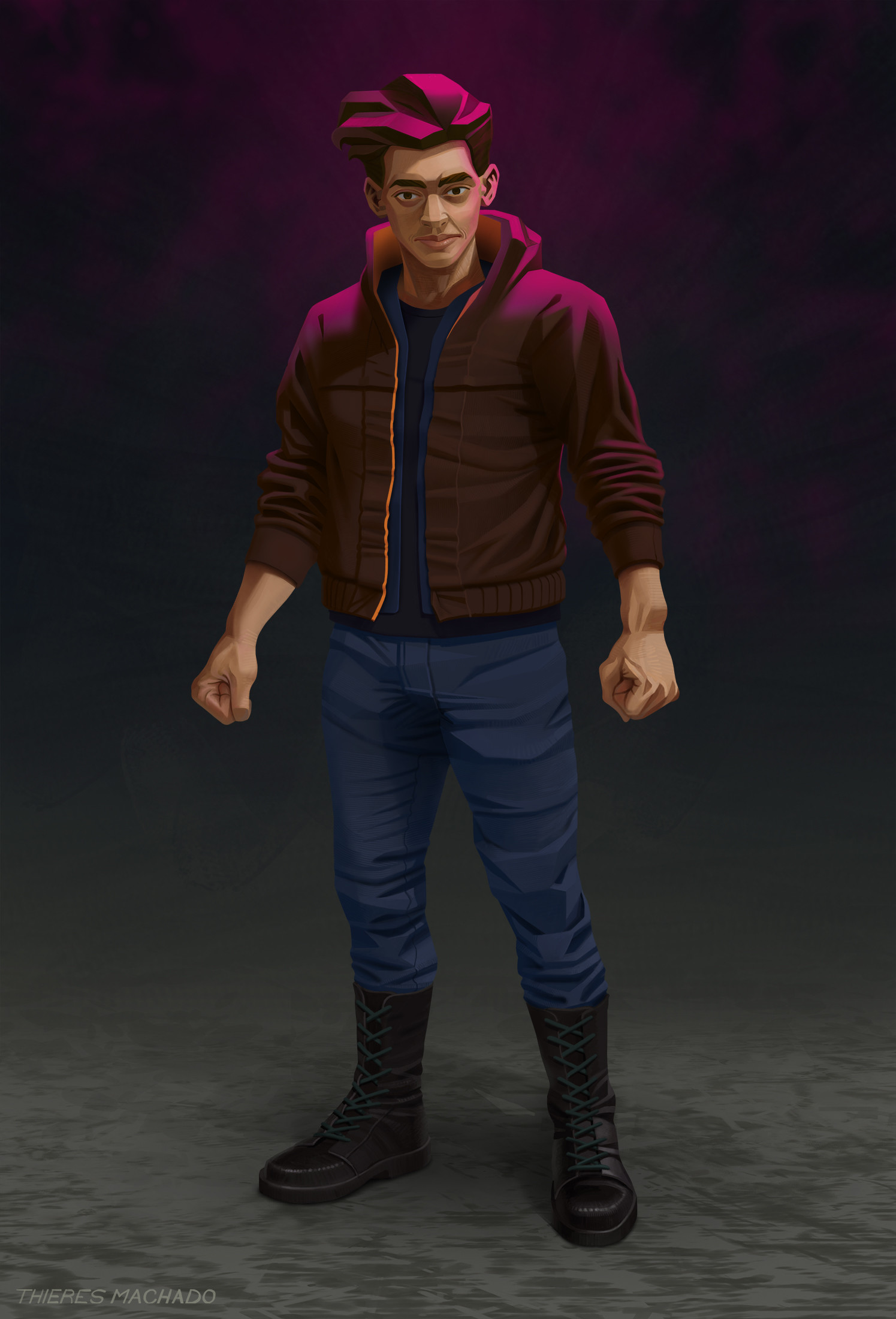 ArtStation - Gang Fighter