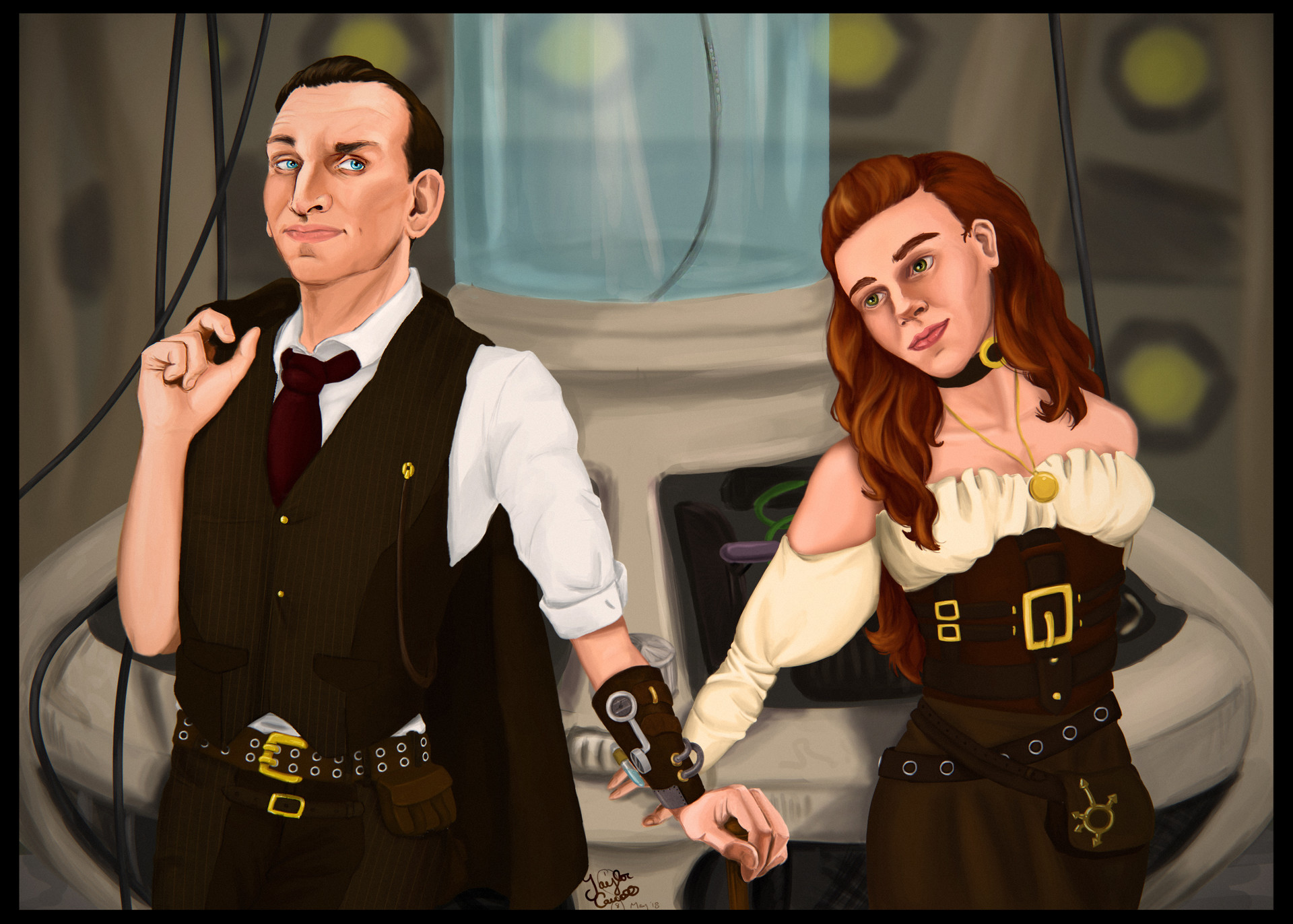 ArtStation - Steampunk Doctor Who