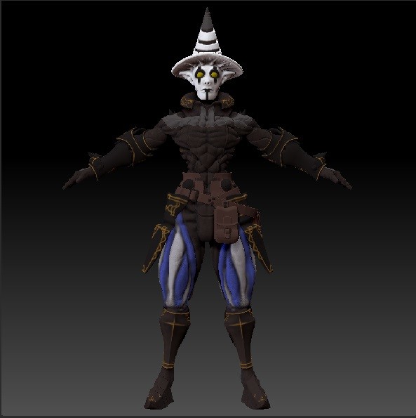ArtStation - Black Mage Warrior
