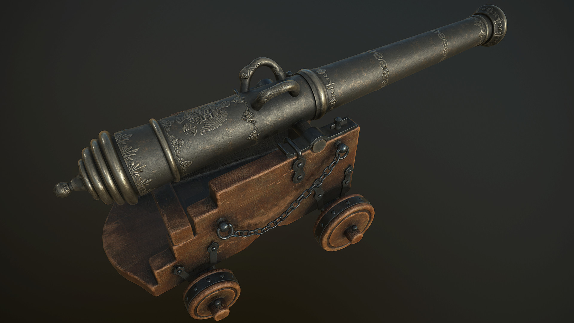 ArtStation - Ship cannon