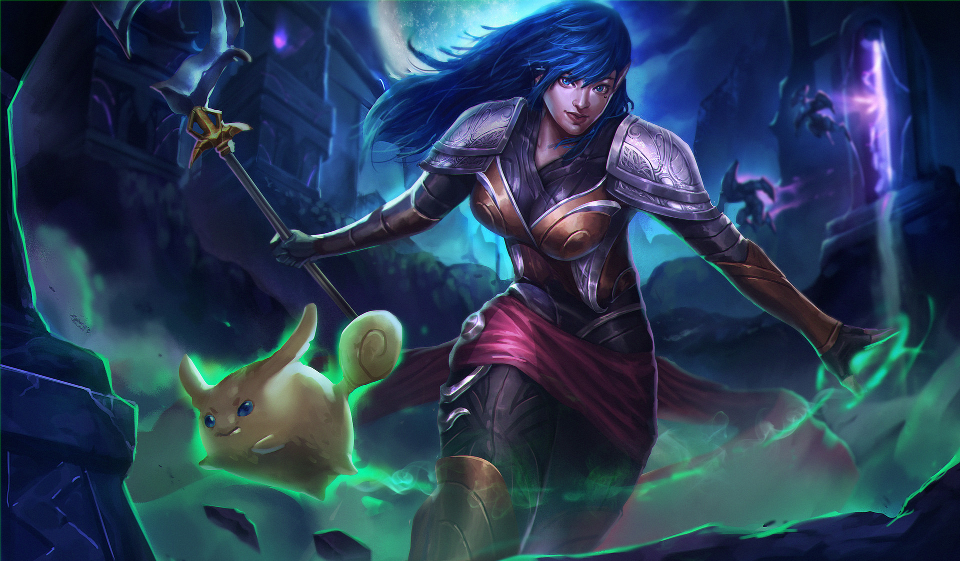 ArtStation - Mayari splash v2