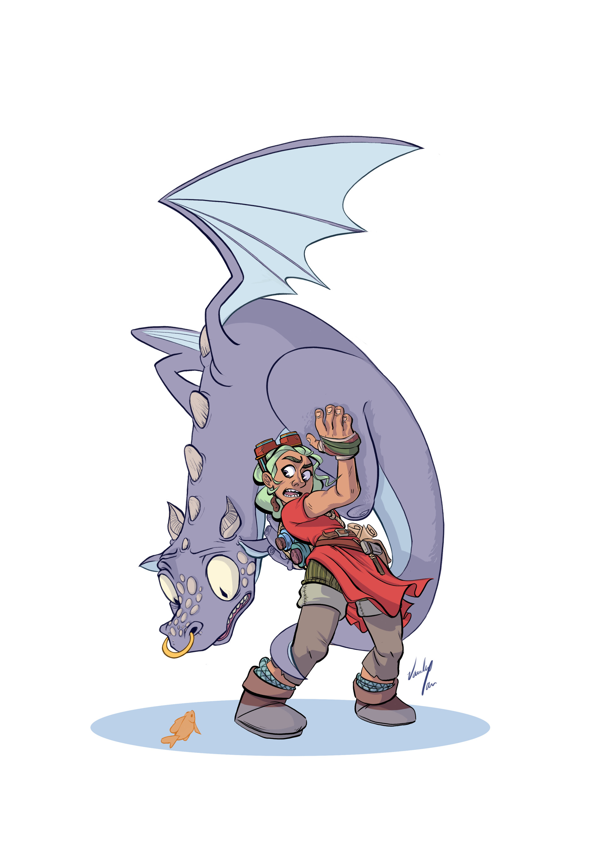 ArtStation - Dragon Rider