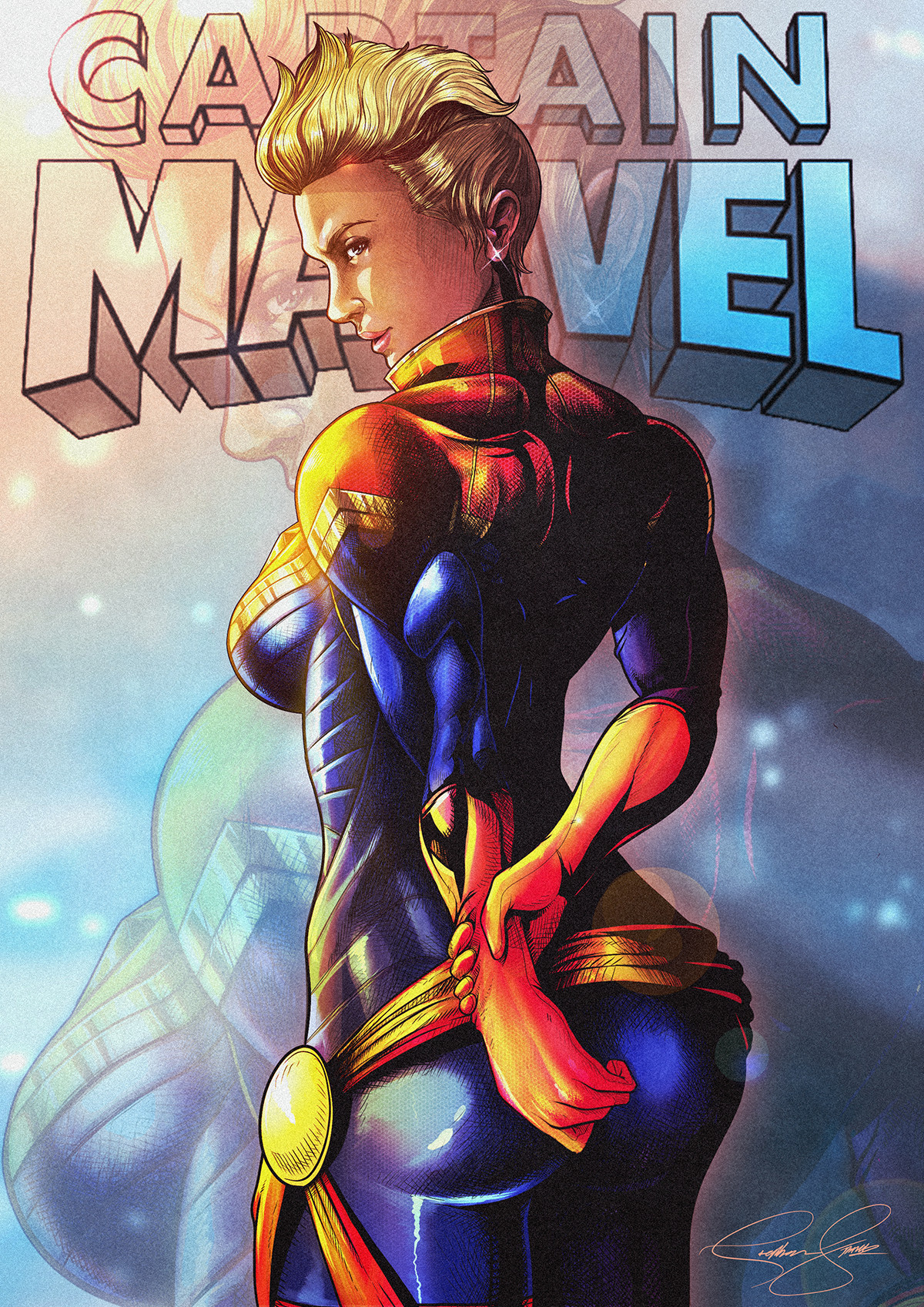 ArtStation - Captain Marvel