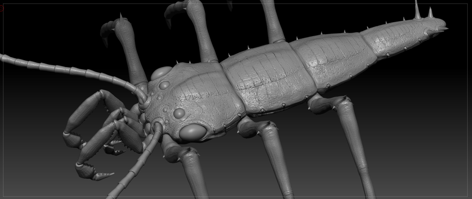 Simon Keane - Mantis Centipede