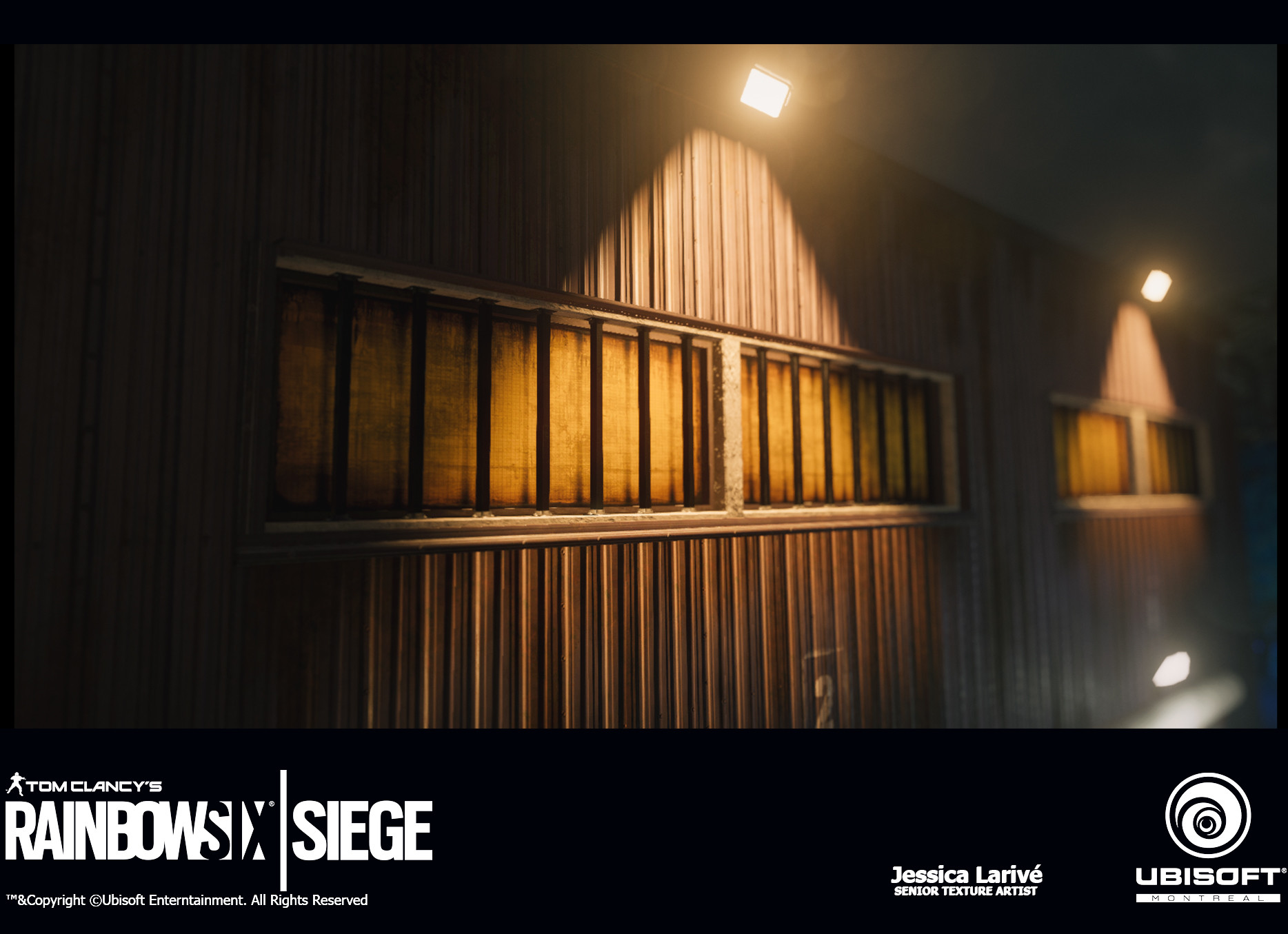 Jessica Larivé - Rainbow Six® Siege - Club House - Material BEAUTY SHOTS