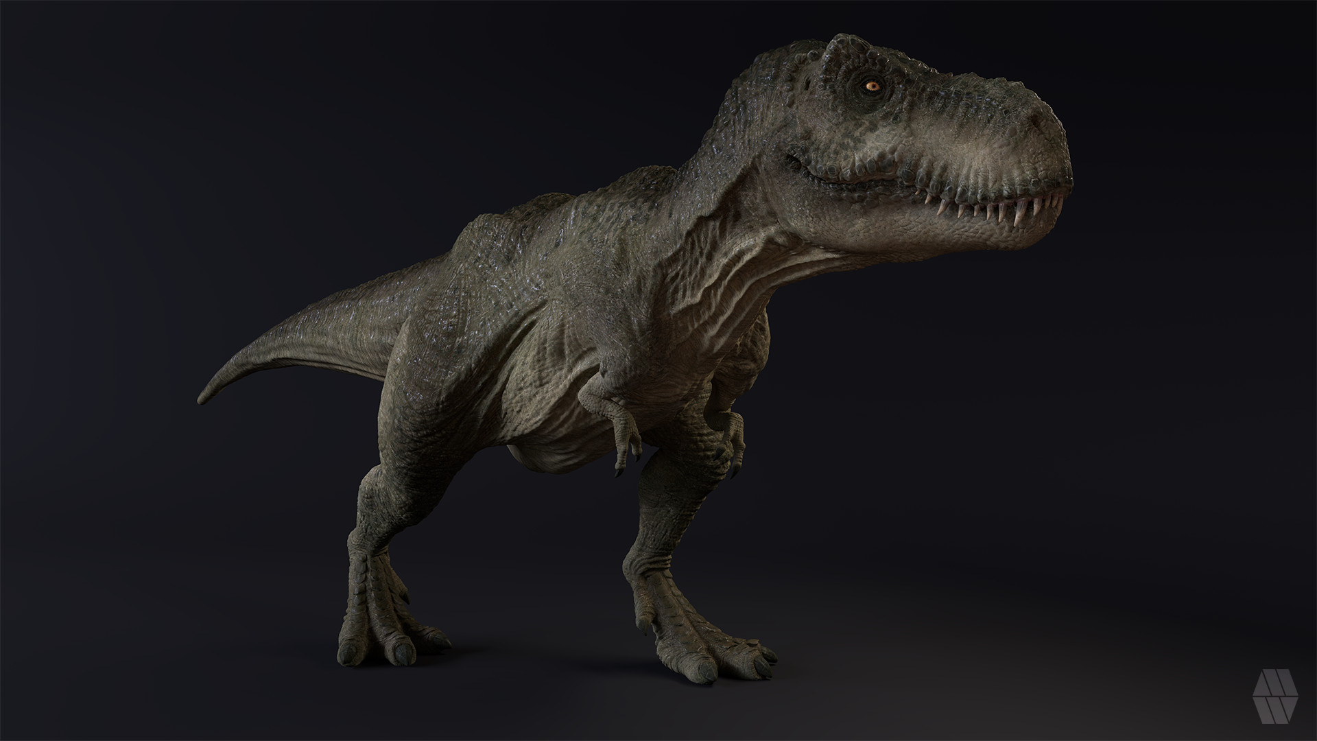 ArtStation - (Re-visited) Trex Texturing and Modelling Personal Project