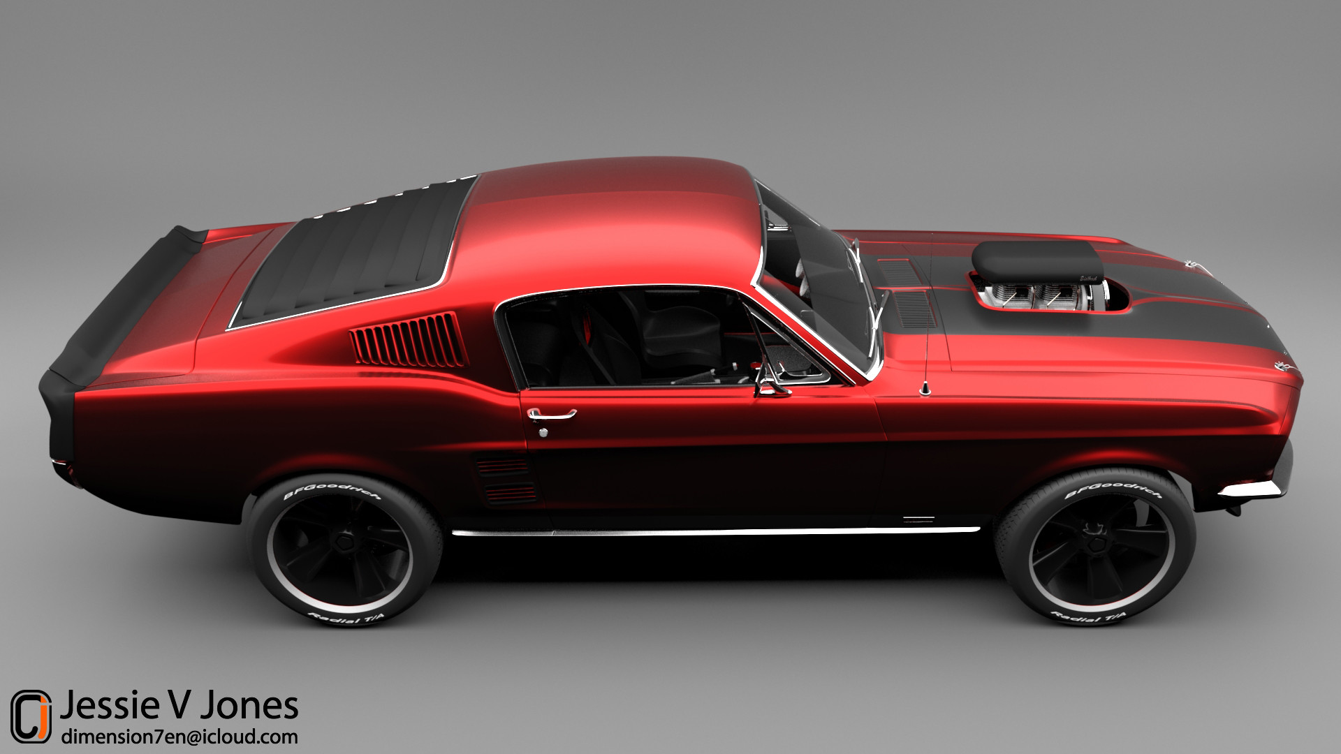 Custom Mustang Fastback