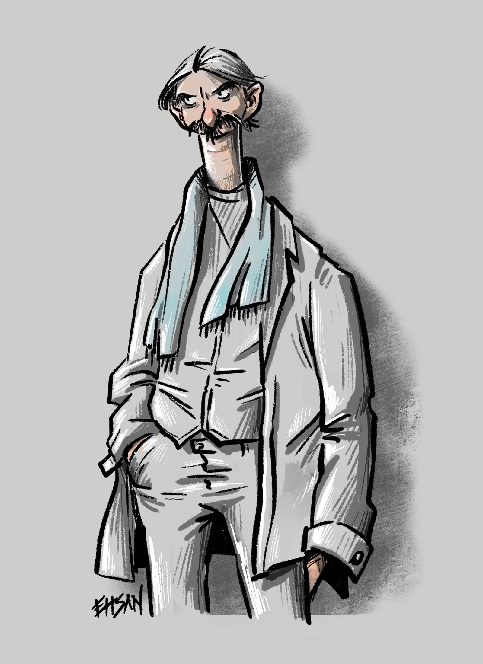 ArtStation - Cartoony guy!