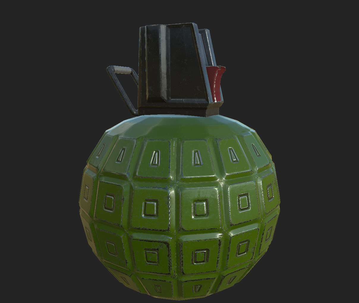 ArtStation - Heavy Explosive Grenade