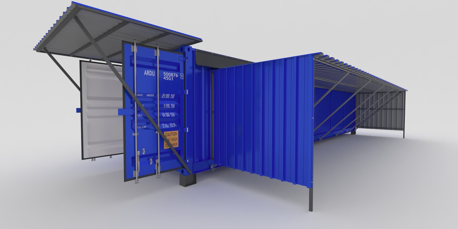 ArtStation - Shipping Container visualization