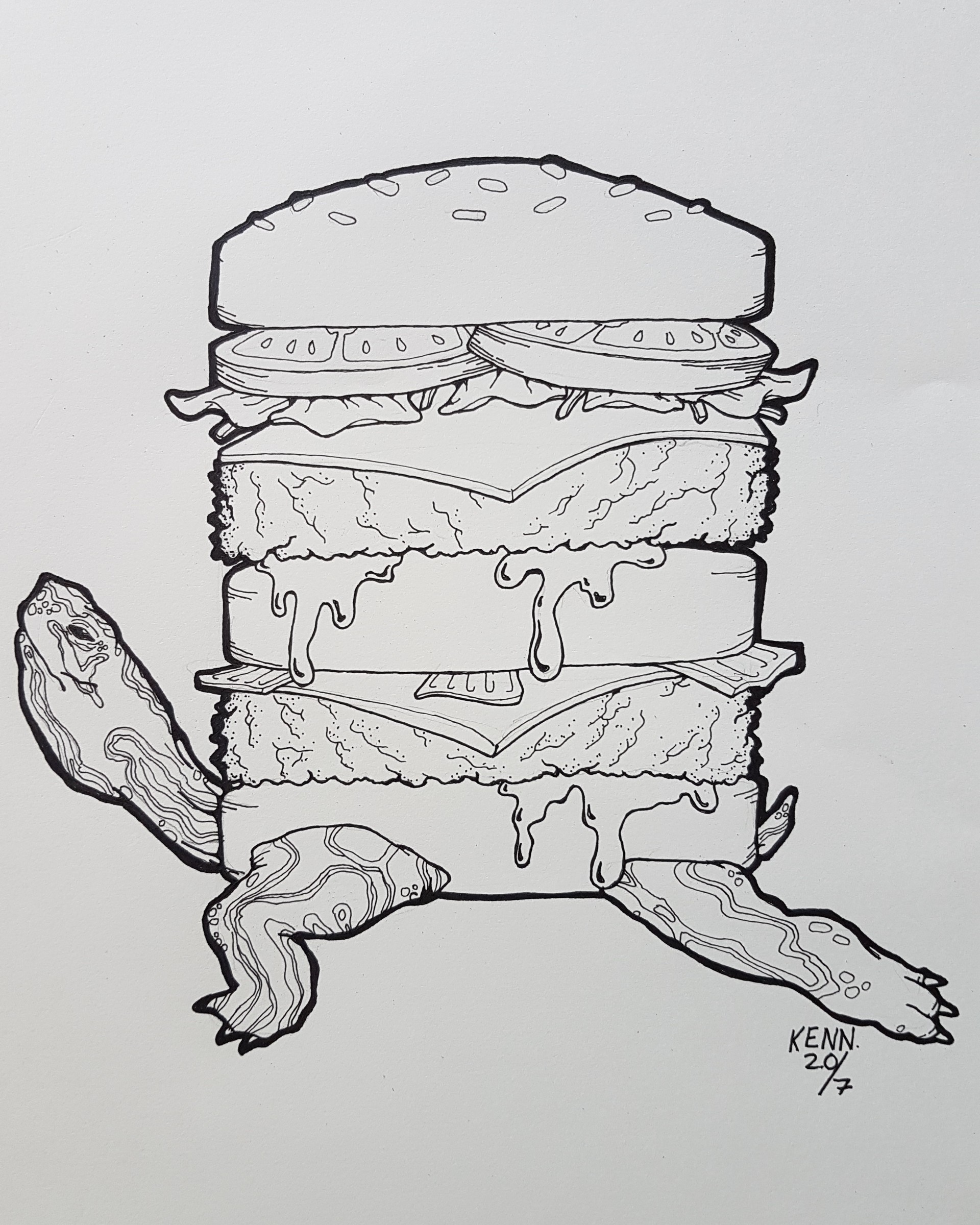 Kenneth Shinabery - Turtle Burger