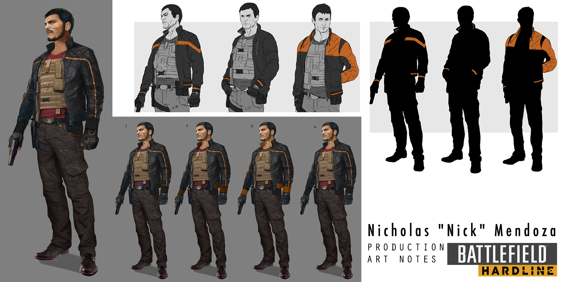 OPUS ARTZ - Battlefield Hardline: Characters