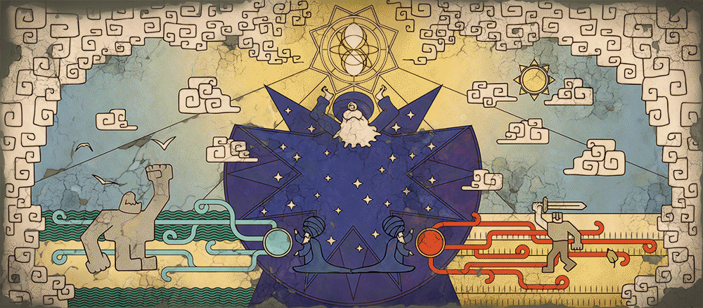 ArtStation - Almanah loading screen animation