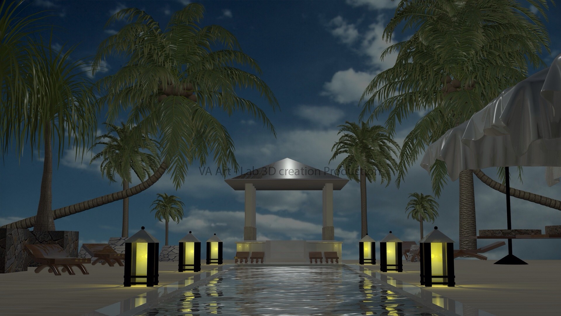 ArtStation - Beach Resort