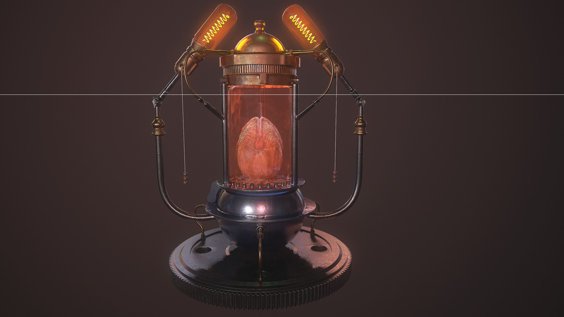 ArtStation - Steam Punk Lamp