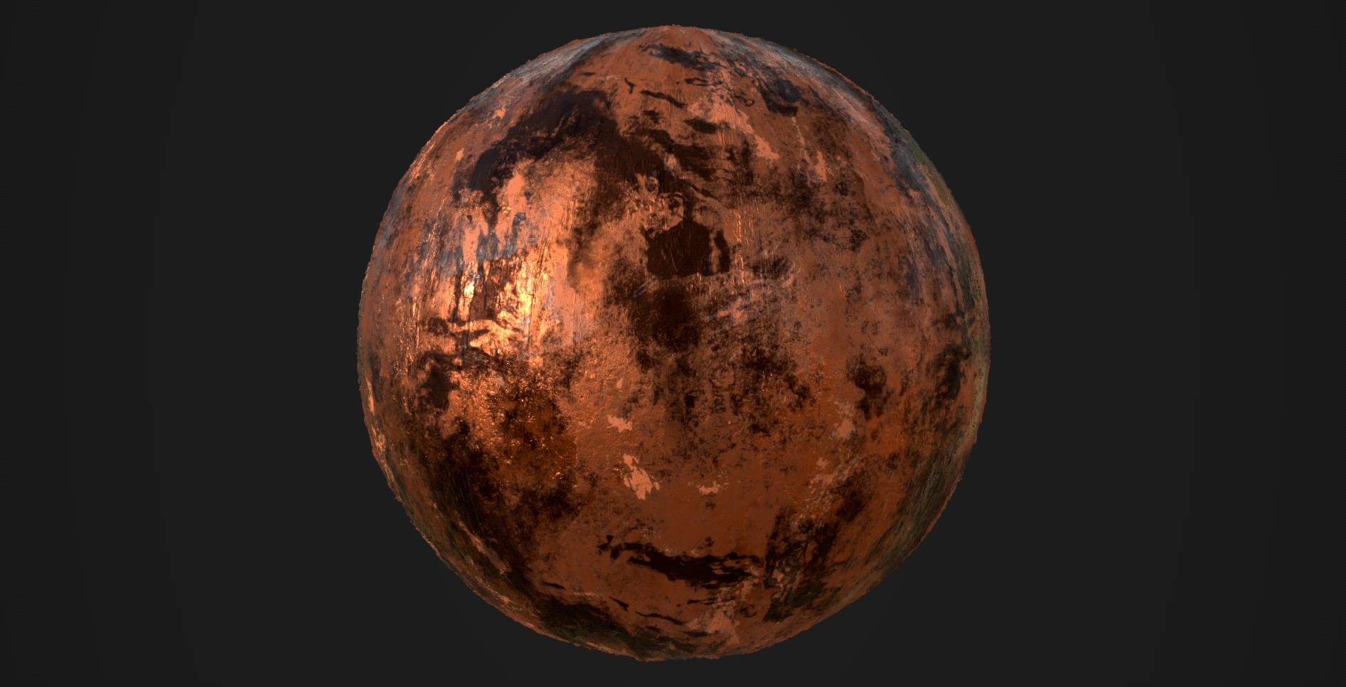 ArtStation - Copper rusted