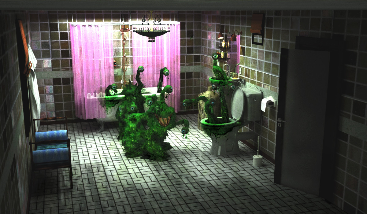 ArtStation - Goo monster