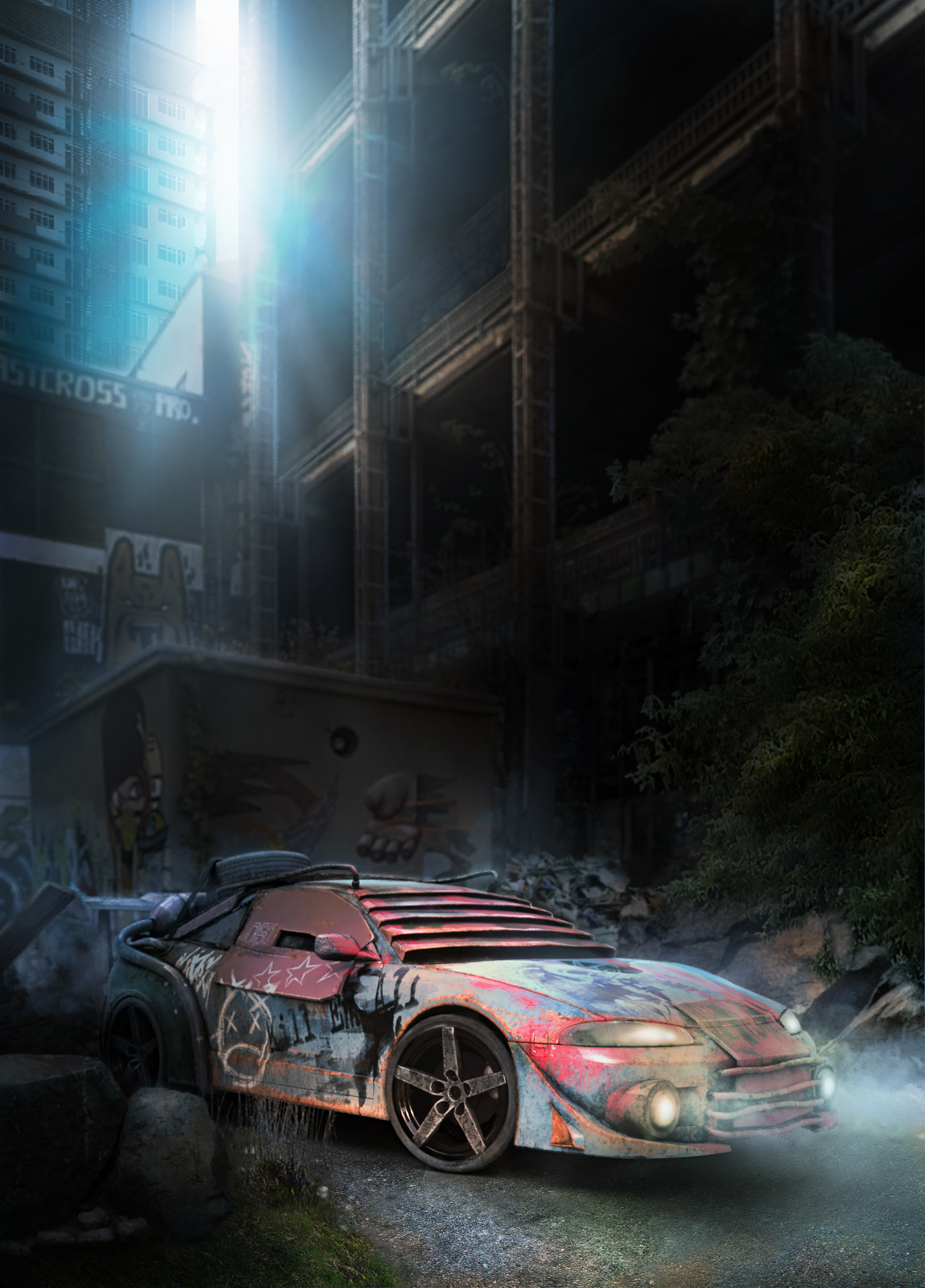 ArtStation - zombie survival vehicles