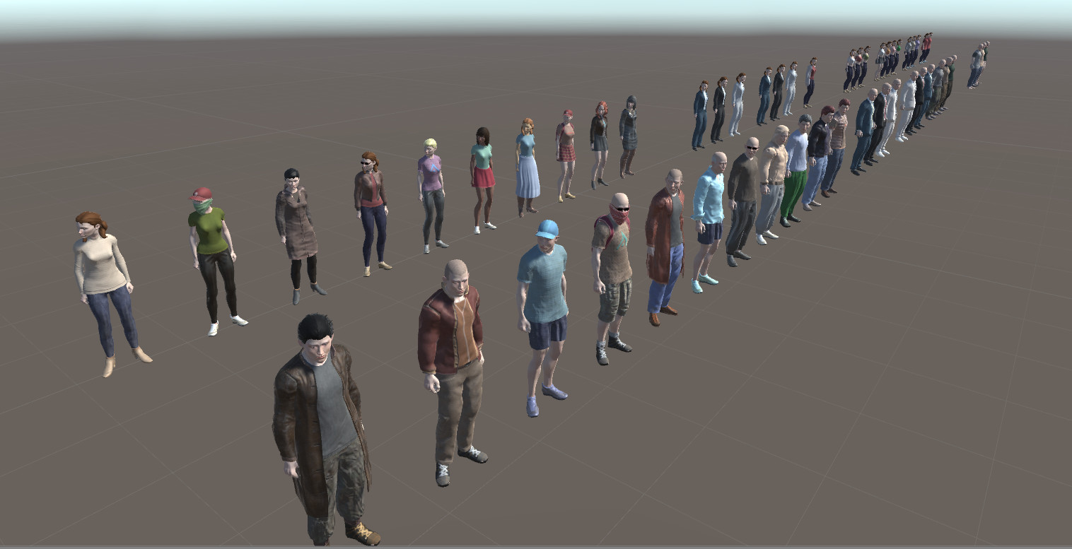 Tomasz Radwan - Clothing Pack for Unity UMA system
