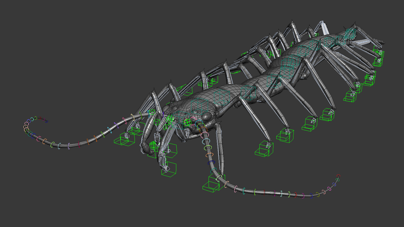 Simon Keane - Mantis Centipede