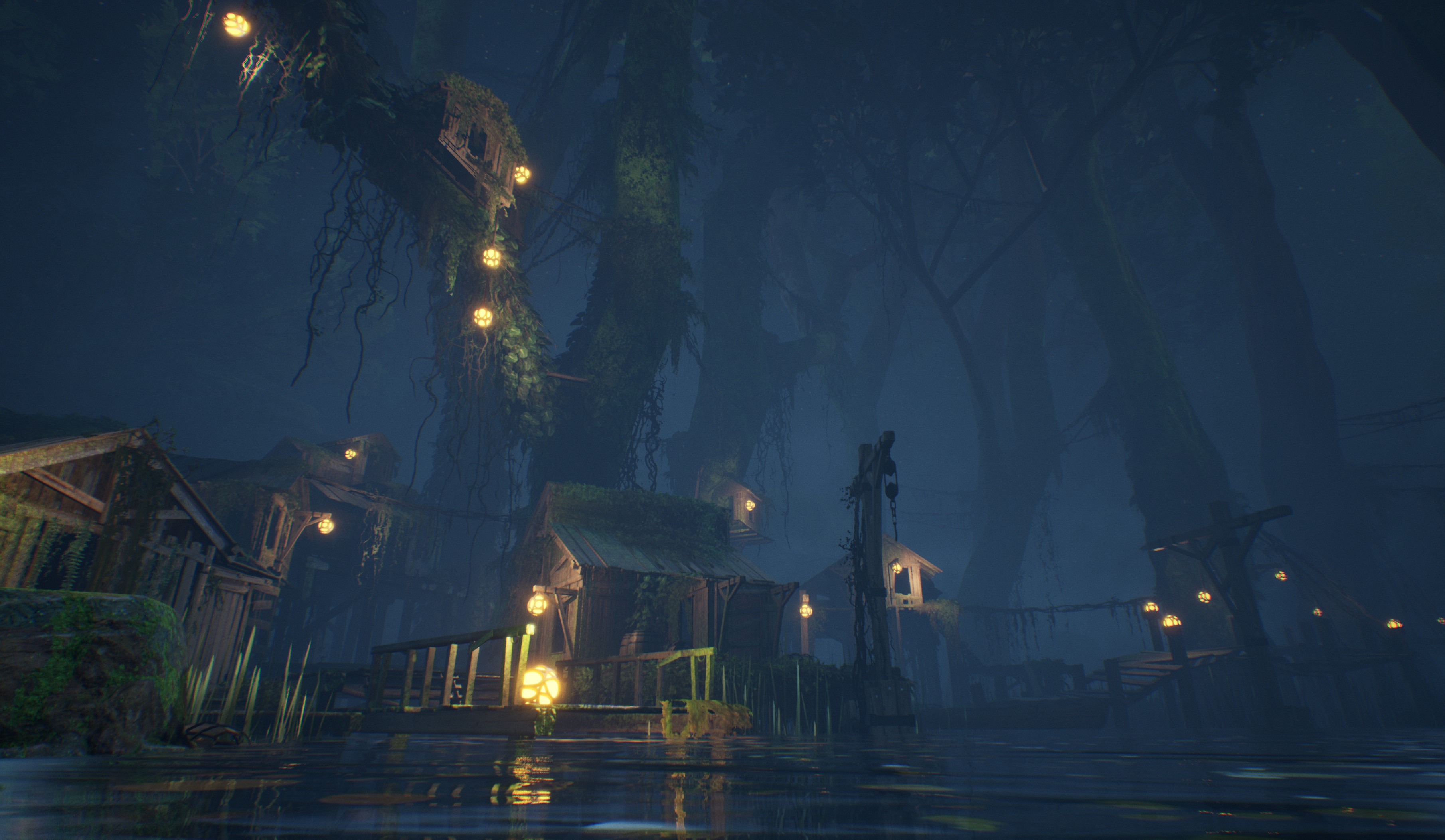 Maria Puchkova - Swamp: Level Design and Night Lighting Setup