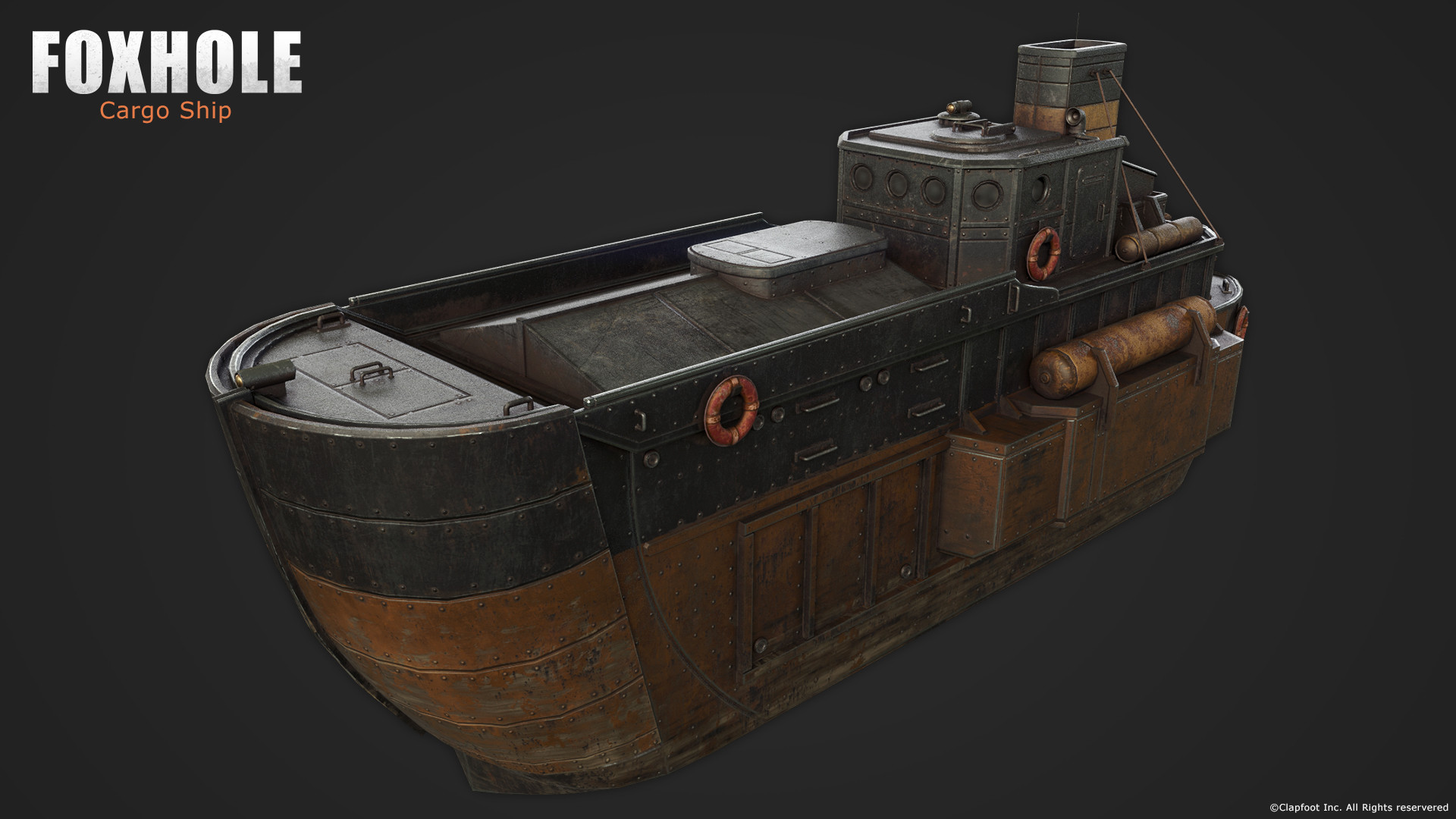 ArtStation - Foxhole - Cargo Ship