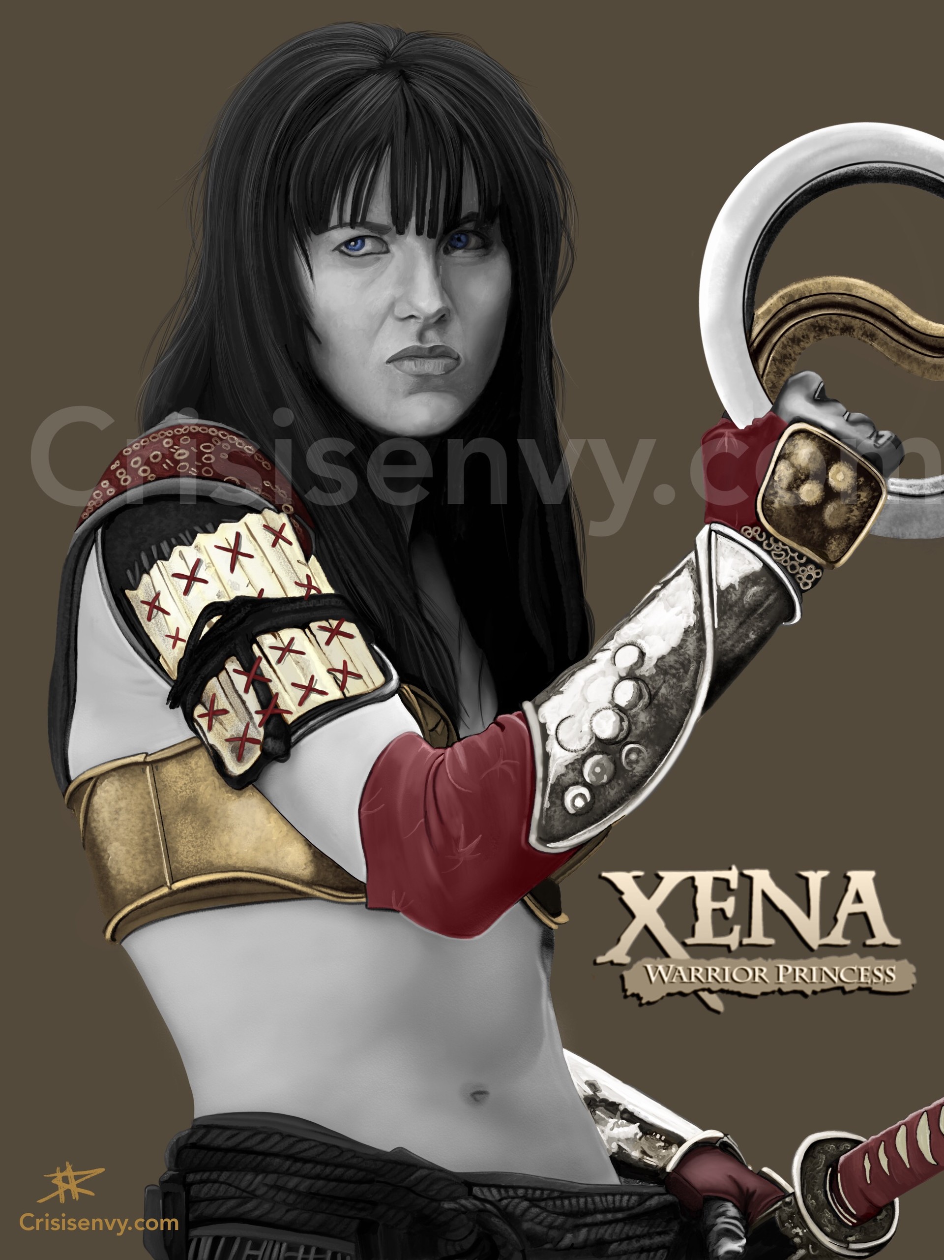 ArtStation - Xena Warrior Princess