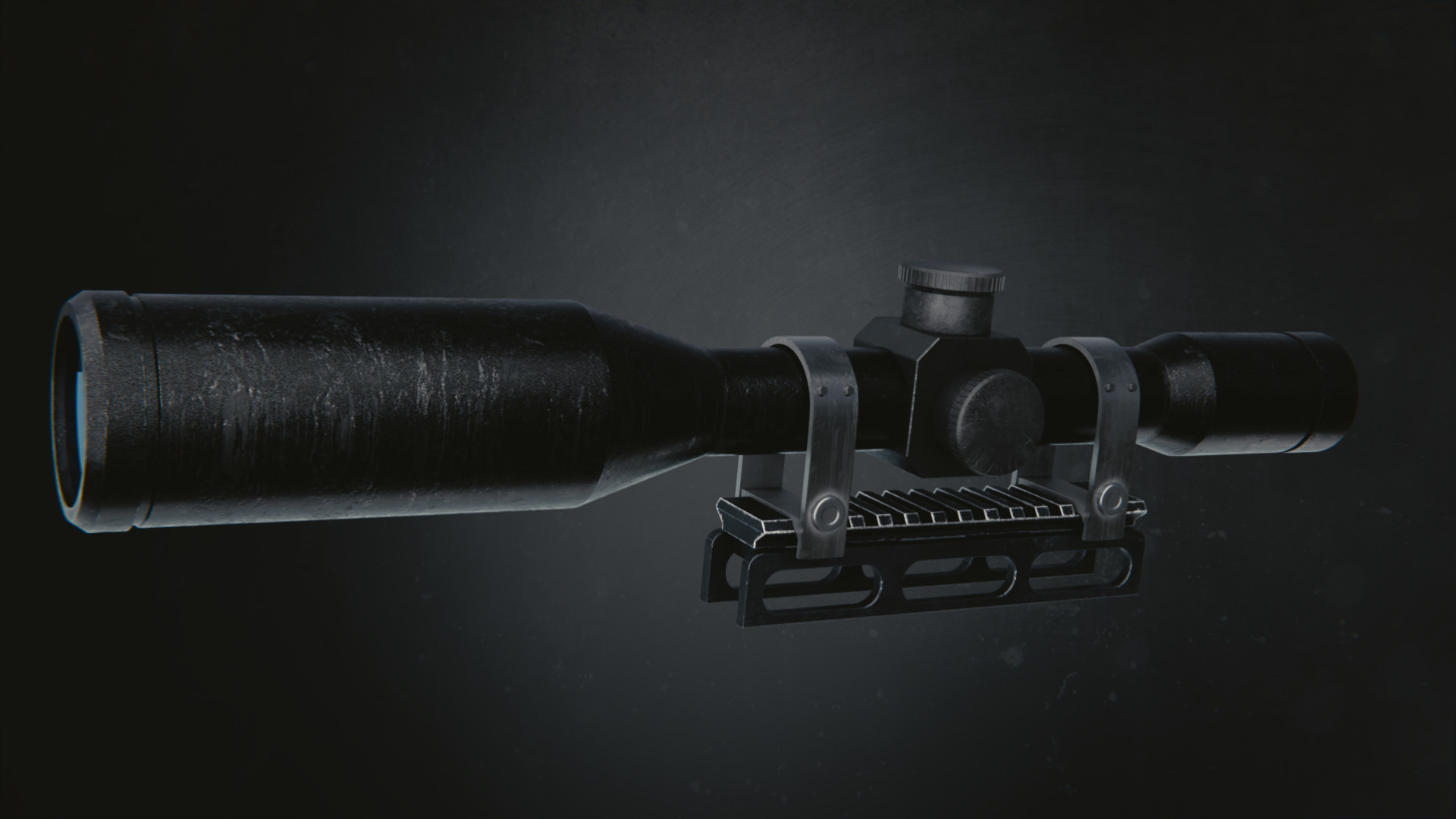 ArtStation - Rifle Scope