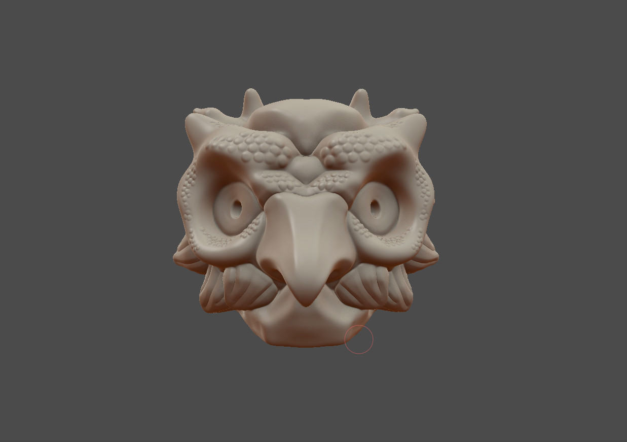 Geist Artist - Owl Mask Illusion ( work in progress )