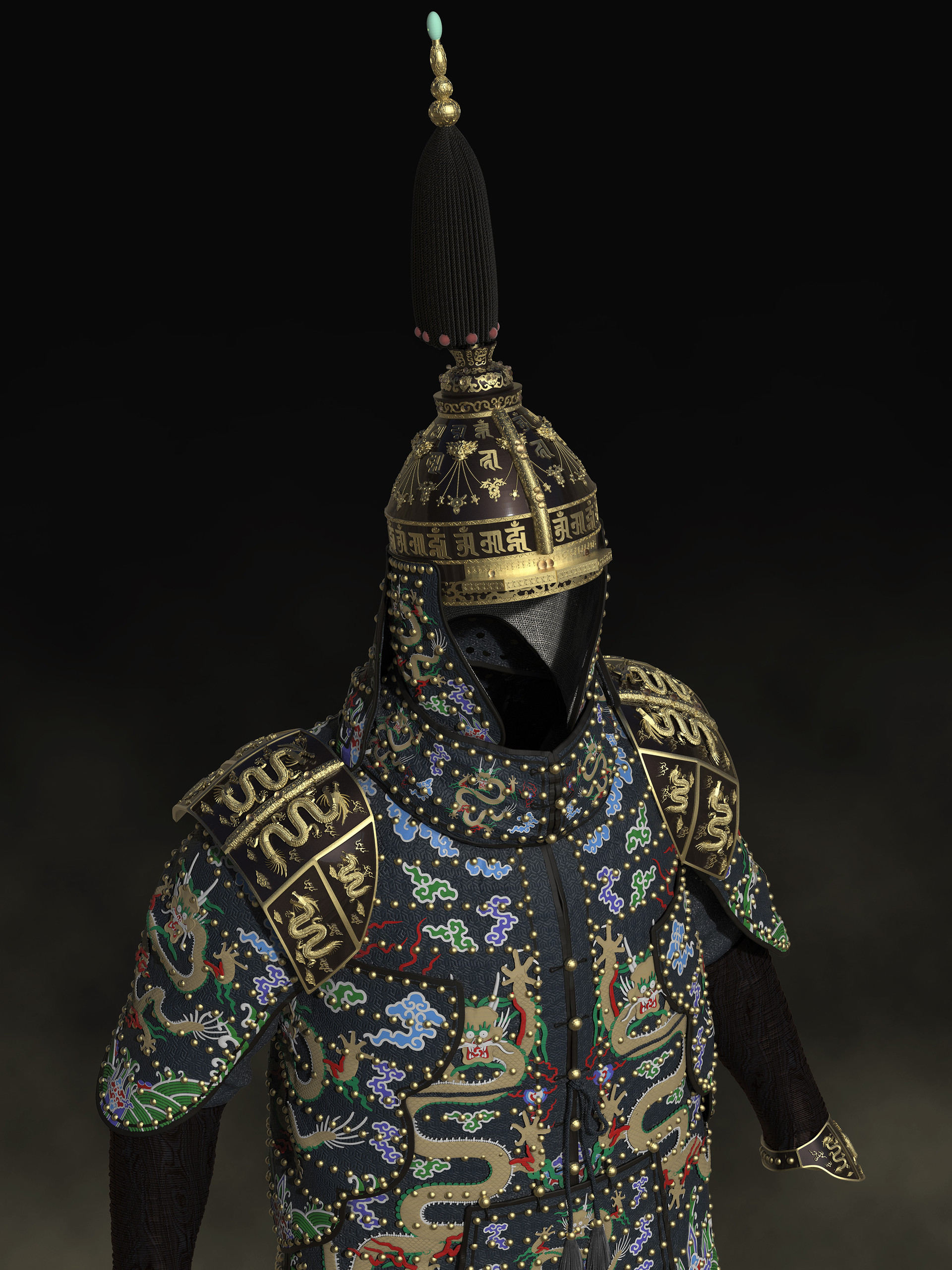 Ancient Chinese Emperor Armor
