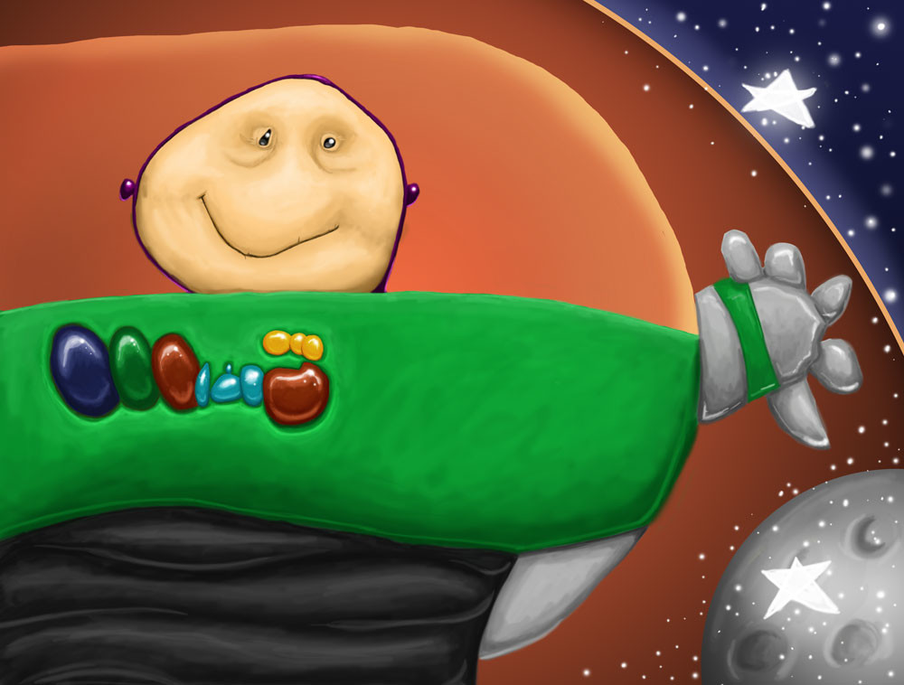 ArtStation - Daddy Redraws Daughter's Buzz Lightyear